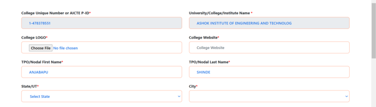 INSTITUTE REGISTRATION PROCESS ON AICTE INTERNSHIP PORTAL