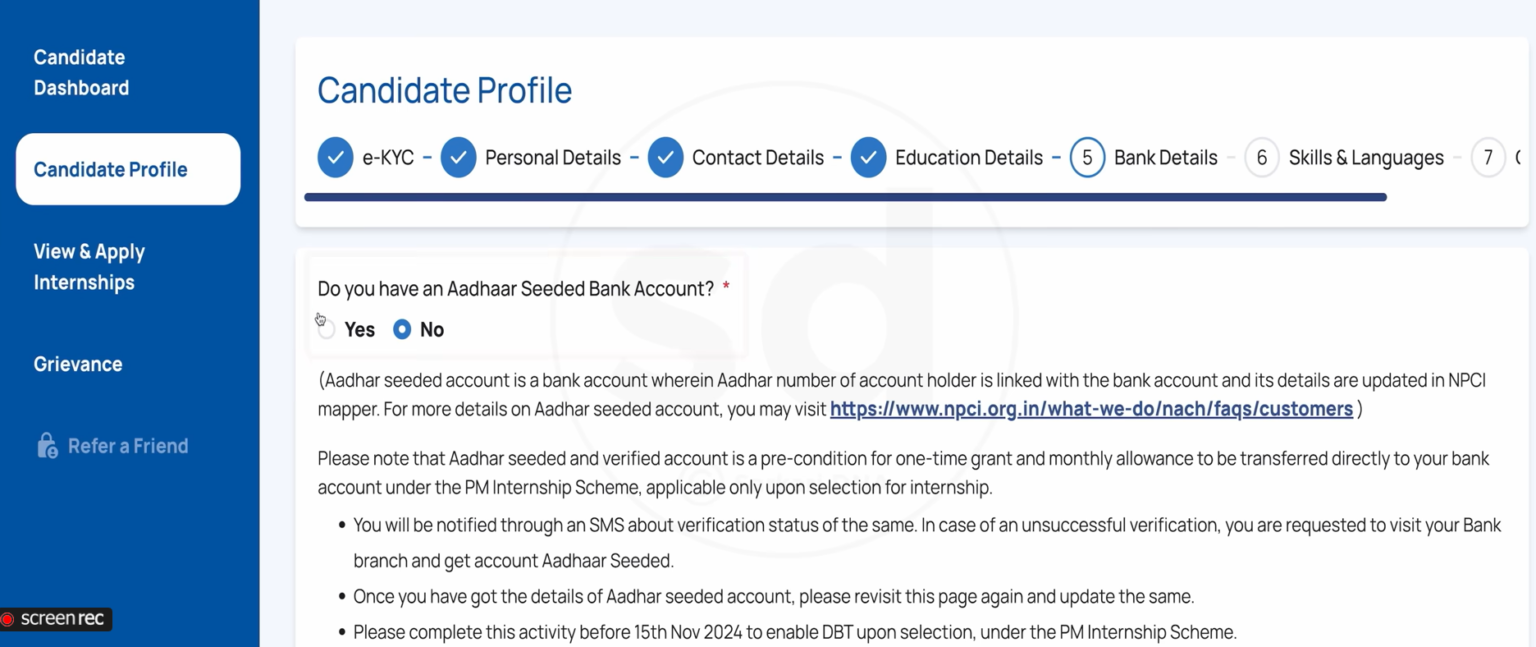 PM INTERNSHIP SCHEME 2025: STEP-BY-STEP GUIDE FOR STUDENT REGISTRATION