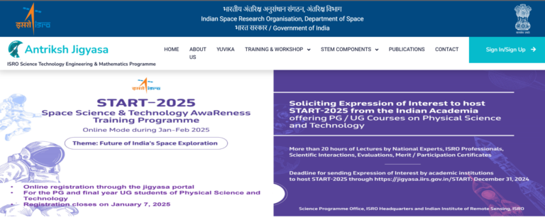 ISRO offers a free online certification course on Space Science ...
