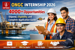 ONGC Internship 2026: 4000+ Opportunities, Stipend, Eligibility | Apply ...